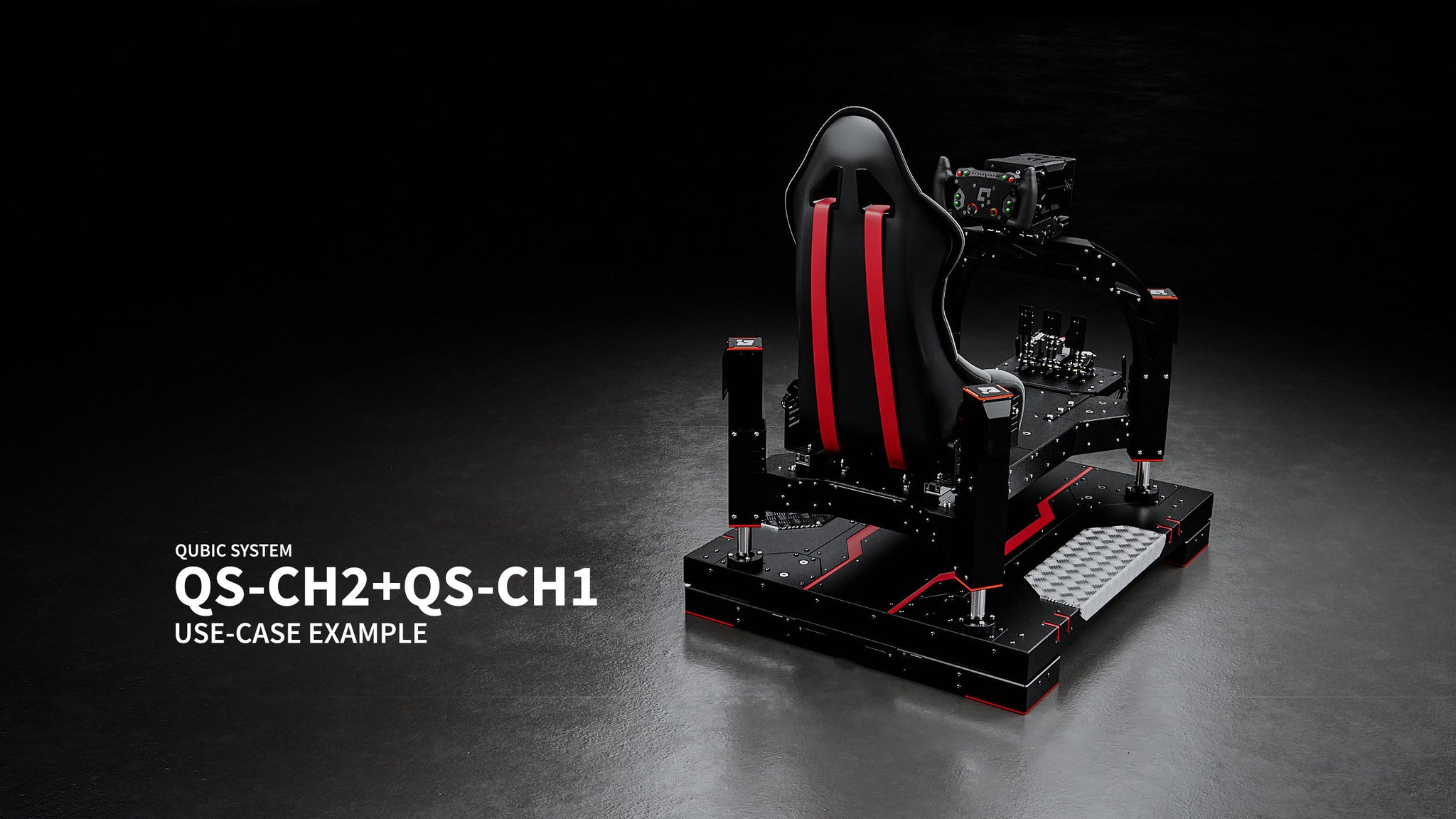 QS-CH2 2DOF motion platform with traction loss – ApevieSimulator