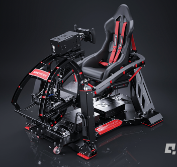 AS3 4DOF Motion Simulator with QSV20 Cockpit – ApevieSimulator