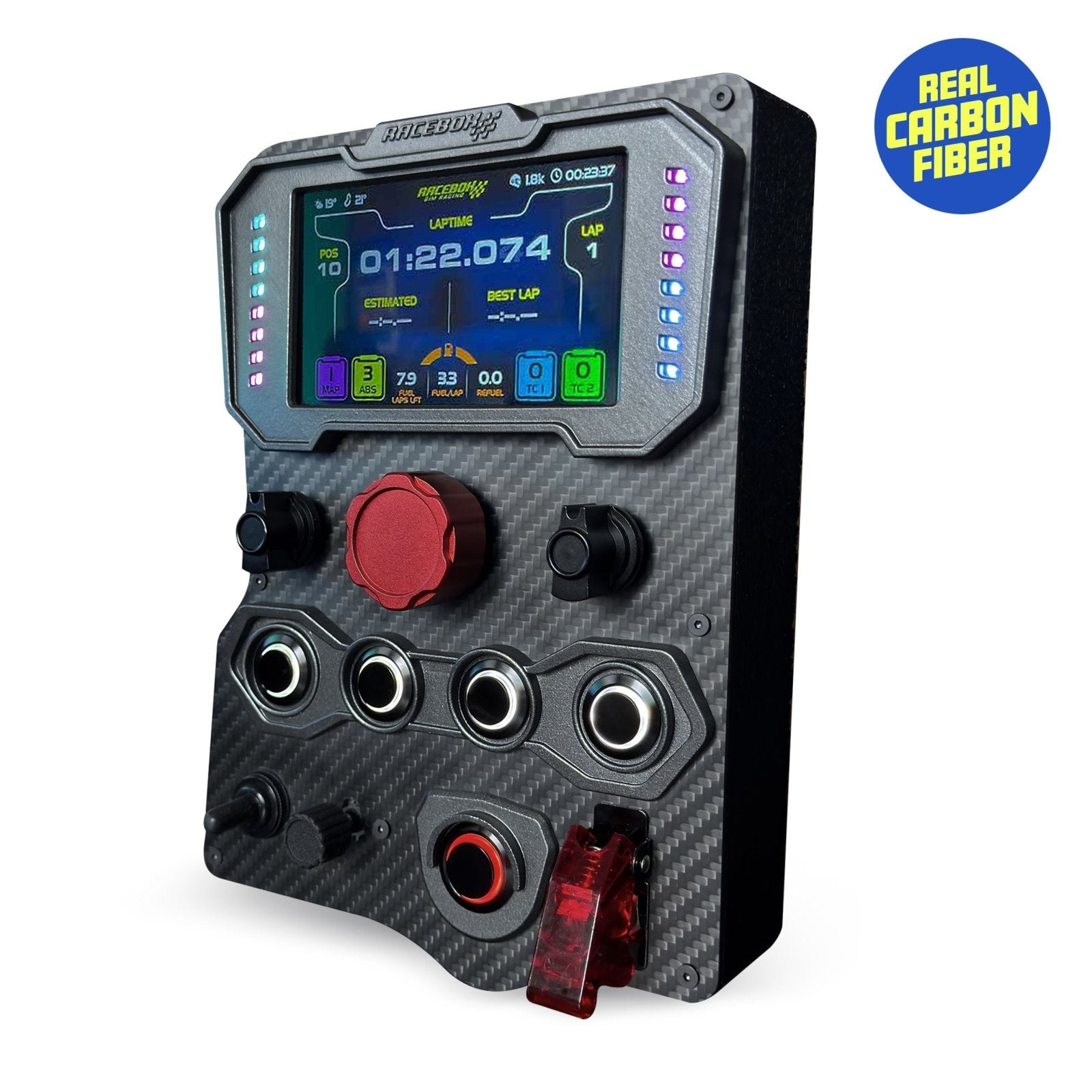 GTE V3 Carbon Fiber Button Box – ApevieSimulator