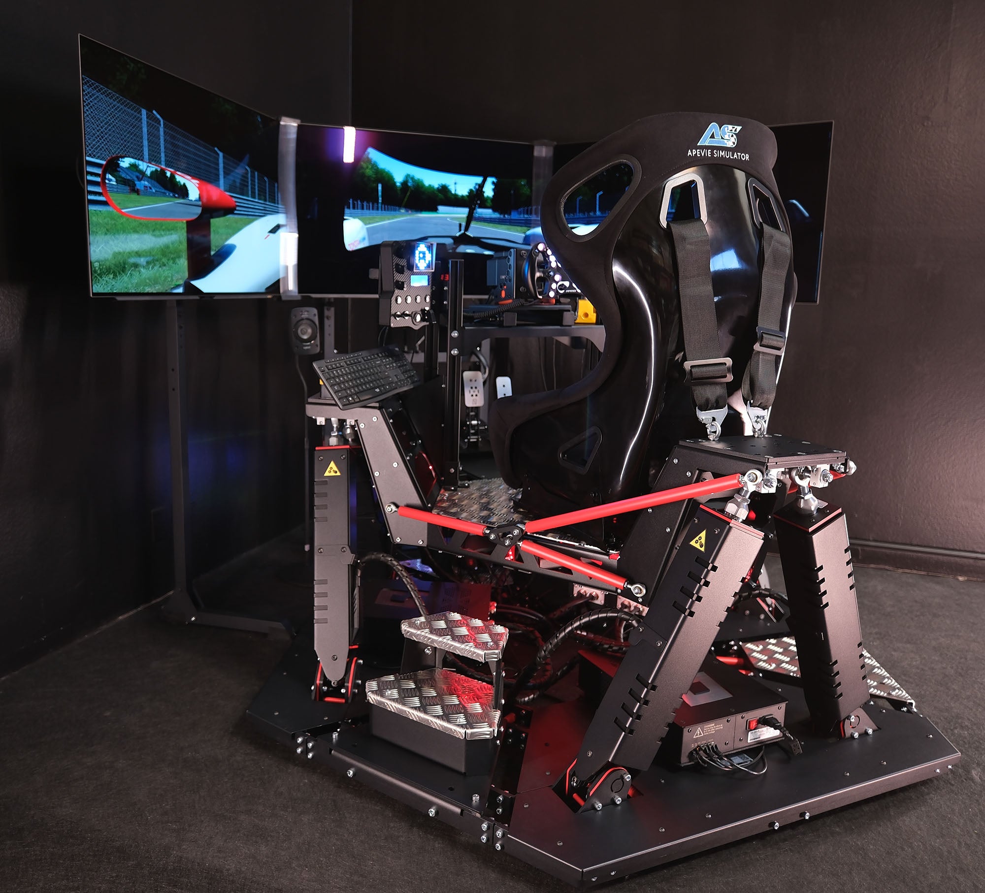 Apevie 6DOF Qubic System S25 Spider Motion Simulator – ApevieSimulator